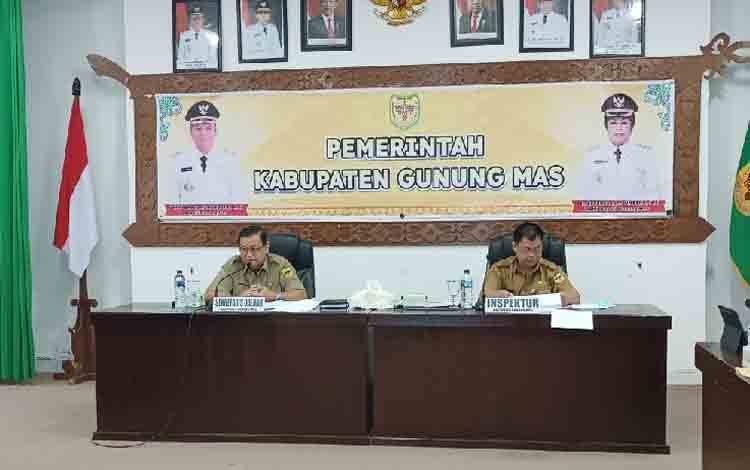 Pemkab Gunung Mas Optimis Capai Target MCP 2022 Pemkab Gunung Mas Optimis Capai Target MCP 2022